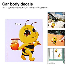 EXCEART 3 pcs Bees Cutouts Stickers Bulletin Board Bumblebee Cutouts Bumblebee Classroom Decor Stickers for Classroom Decorations