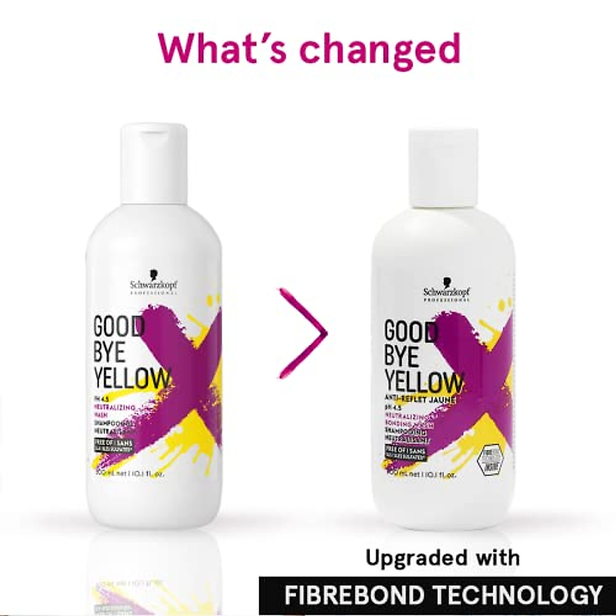 GoodBye Yellow by Schwarzkopf Shampoo 300ml, 10.0 Ounce (4045787515992)