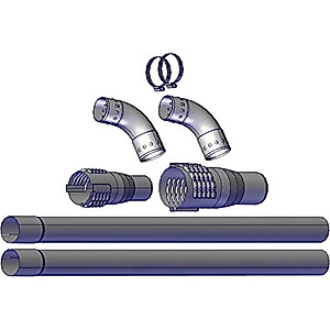 Echo High Grade Plastic Rain Gutter Kit