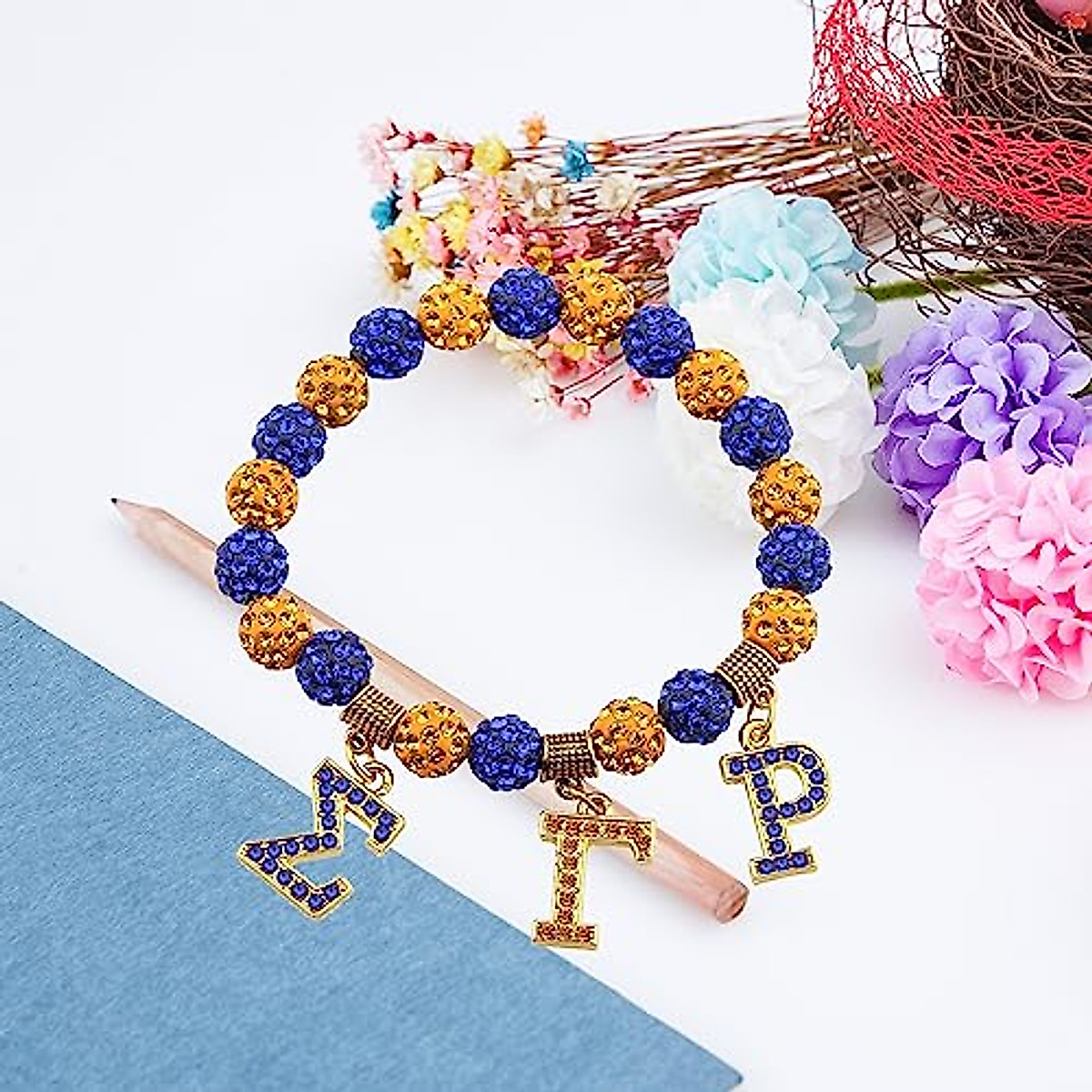 CHOORO Sigma Gamma Rho Sorority Heart Brooch Pin 1922 Sorority Paraphernalia Gift Greek Sorority Jewelry Gift (ETP bracelet)