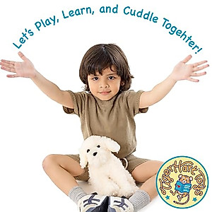 TigerHart Luka The Labradoodle - 12 Inch Stuffed Animal Plush Poodle Dog