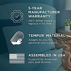 Tempur Bed Pillows, Queen, White