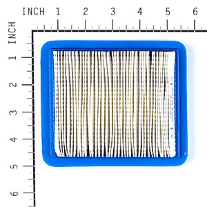 Briggs & Stratton 491588S Flat Air Filter Cartridge & 5062K Spark Plug Platinum