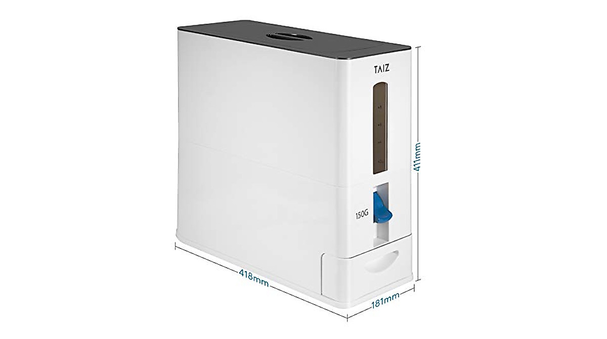 Taiz Rice Dispenser 25 lbs - Convenient Storage Solution