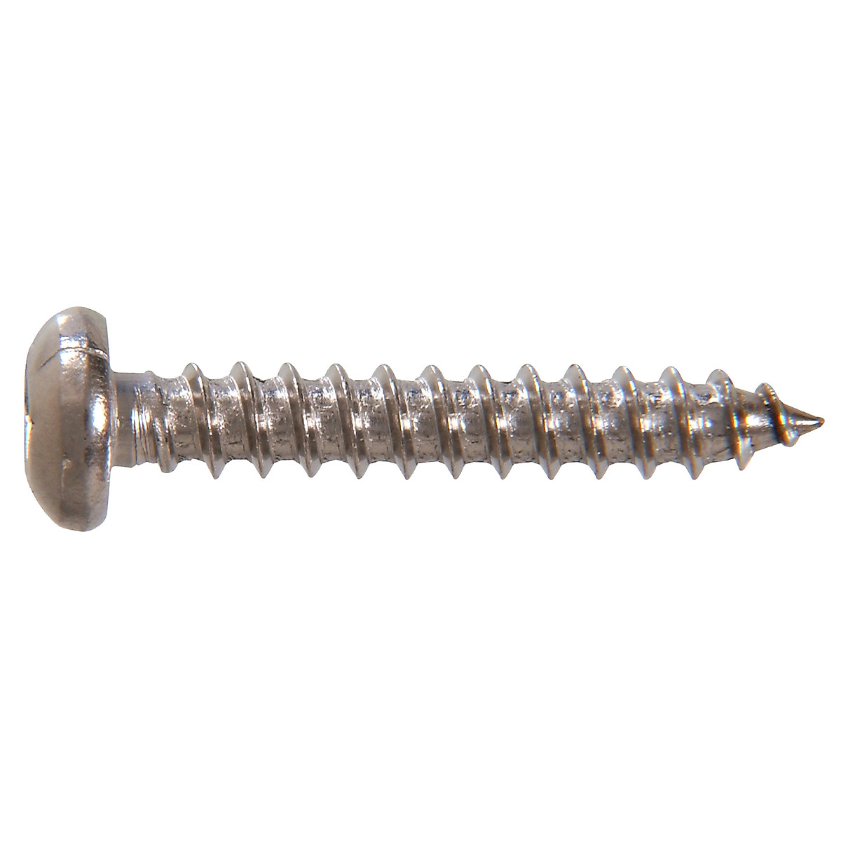 The Hillman Group 70920 12 X 1-1/4-Inch Stainless Steel Pan Head Square Drive Sheet Metal Screw, 100-Pack