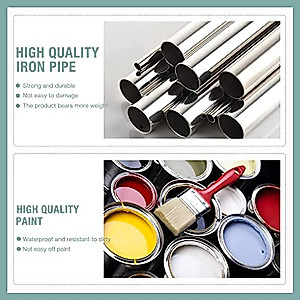 Mini Adjustable 5-Tier Black Wire Shelving, MGHH Cable Rack Mini Shelving Unit Storage Unit Metal Rack