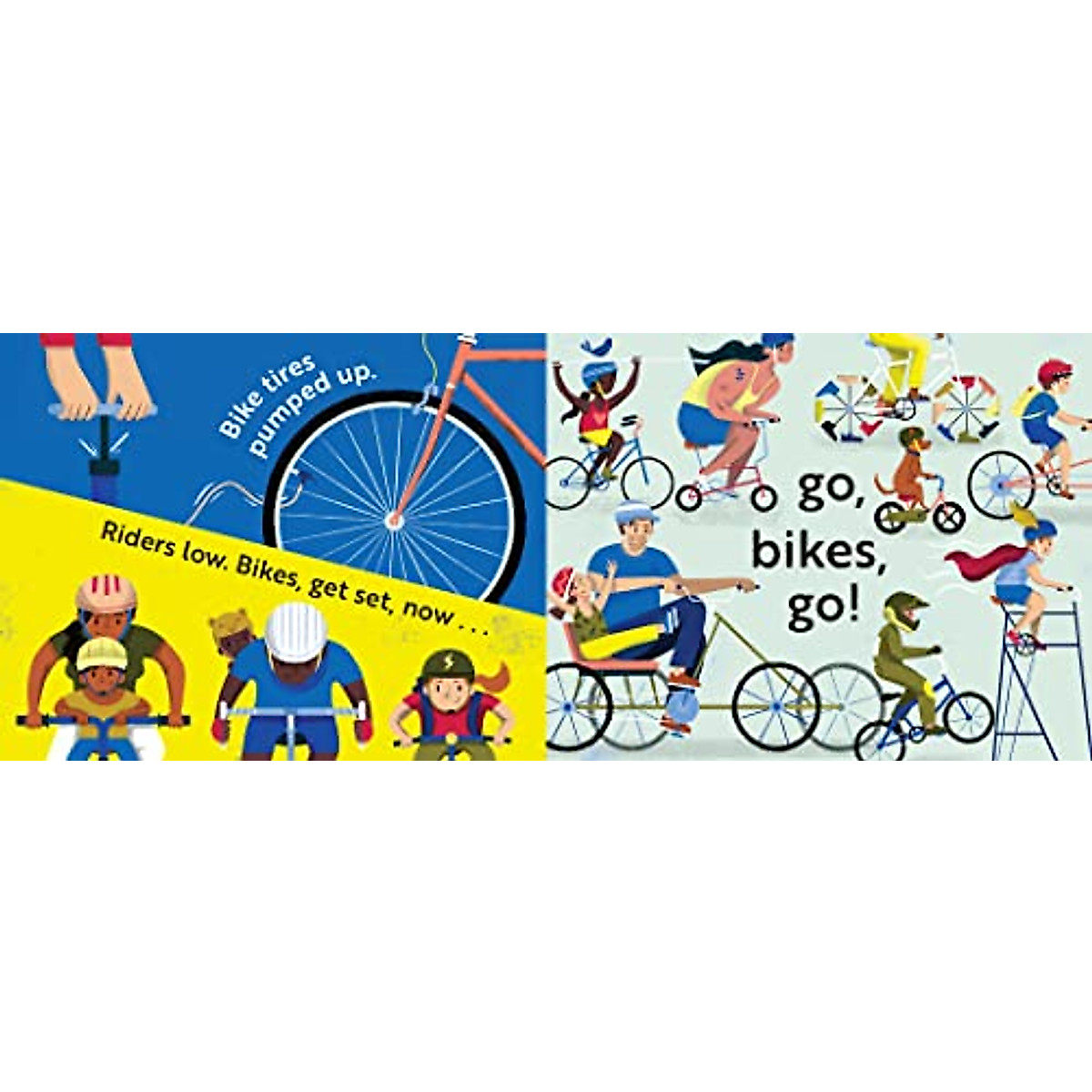 Go, Bikes, Go!: Bike books for toddlers 1-3
