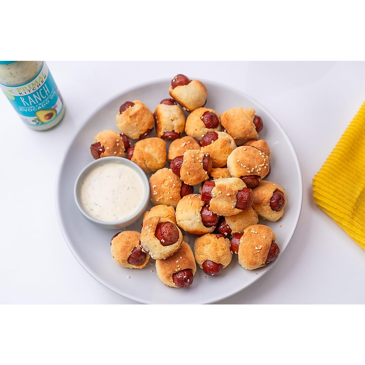 Primal Kitchen Ranch Salad Dressing & Marinade made with Avocado Oil, Whole30 Approved, Paleo Friendly, and Keto Certified, 8 Fluid Ounces