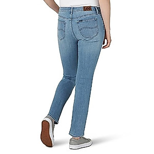 Lee Women's Legendary Mid Rise Straight Leg Jean Anchor 8