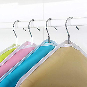 HTDBKDBK Wall Hanging Storage Bag,16Pockets Bag Socks Bra Underwear Rack Hanger Organizer, Beige, One Size