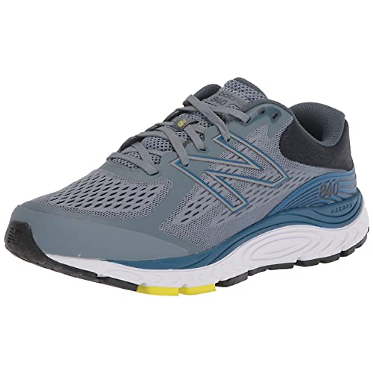 New Balance Men's M840LB5 Running Shoe, Ocean Grey/Oxygen Blue, 10 Wide
