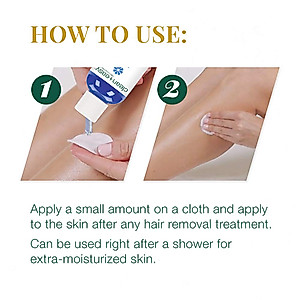 Clean + Easy Calm - Azulene Oil, Use To Soothe Sore Irritated Skin, Remove Wax Residue After Hair Removal - Post Waxing Care Solution For Sensitive Skin, 2 oz