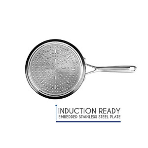 TECHEF - Onyx Collection Nonstick Cookware Set, Made in Korea (7-Piece Set)