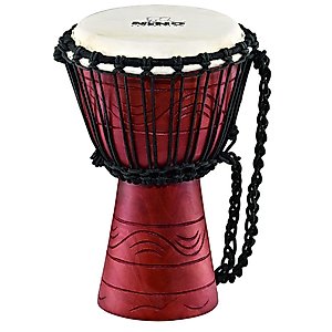 Meinl NINO African Style Rope Tuned Djembe 7” X Small Water Series
