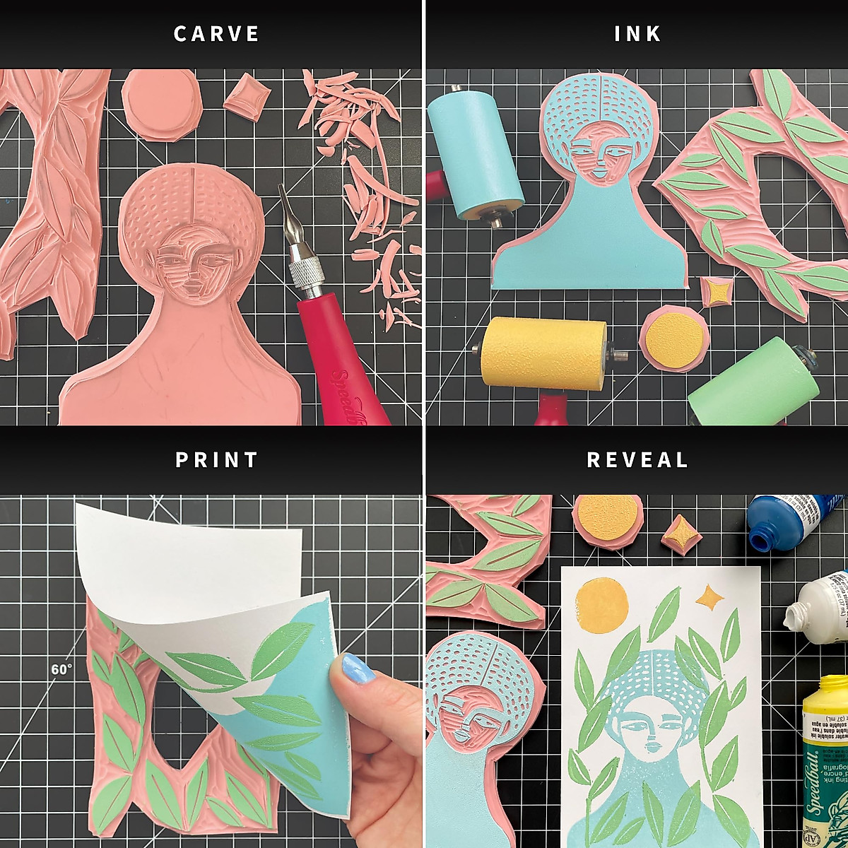 Speedball Art Products Company Water Soluble Block Ink