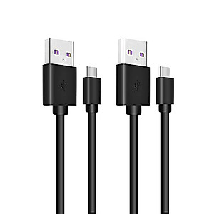 6.5Ft 3A USB C Fast Charger Cable for Charging Fire HD 10-11th gen 2021/Fire HD 10-9th gen 2019/Fire HD7-12th gen 2022/Fire HD 8-10th gen 2020/Kids Edition/Fire HD 7 8 10 Plus/Fire Kids Pro-2021-2Pack