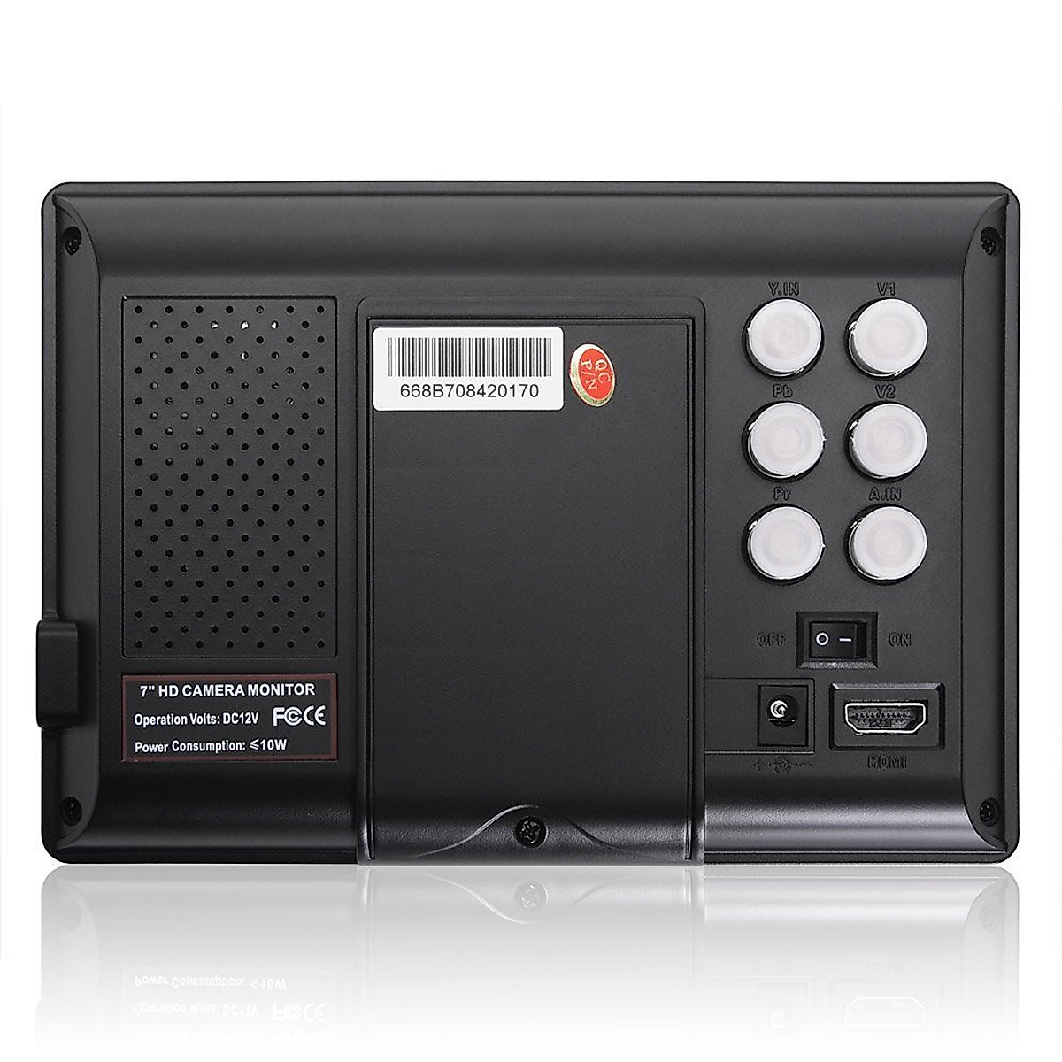 Lilliput 668GL 70NP/H/Y 7" On-camera Field HD Monitor For DSLR with HDMI Ypbpr and Composite Input