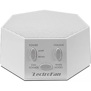 LectroFan High Fidelity White Noise Machine with International Power Adaptors for the US, UK and EU - Global Power Edition