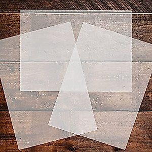 JAM PAPER Translucent Vellum 17lb Paper - 62 GSM - 8.5 x 11 - Clear - 100 Sheets/Pack