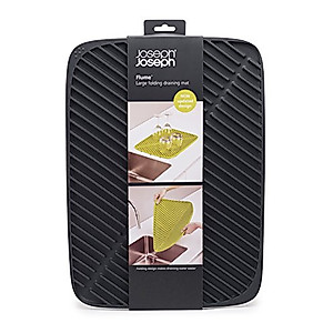Joseph Joseph Flume Folding Draining Mat, Gray, Large