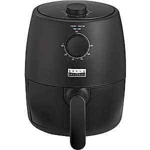 Bella Pro Series - 2-qt. Analog Air Fryer - Black Matte