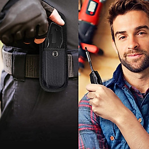 Multitool Pocket Knife, 16 in 1 Tactical Knife With Blade Saw Pliers Screwdriver Bottle Opener for Camping, Emergency, Daily Use, Perfect Birthday Christmas Gifts for Men Dad Husband