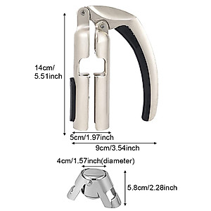 Champagne Bottle Opener Sparkling Wine Cork Puller, Bar Jar Cork Puller Kitchen Champagne Corkscrew for Sparkling Wine Bottle Opener, Wine Cork Puller