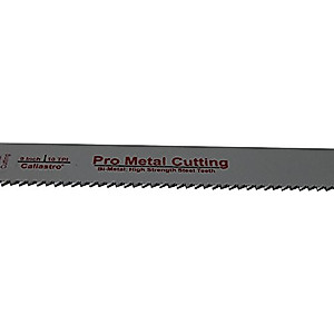 9-Inch Thick Metal Cutting Reciprocating Saw Blades (18 TPI) Made of Long Lasting Bi-Metal (HSS Teeth Bonded to HCS Body) - 10 Pack - Caliastro