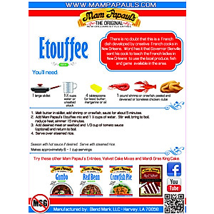 MAM PAPAULS Etouffee or Creole Sauce