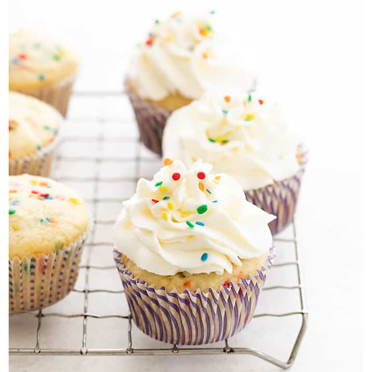 Pillsbury Funfetti Gluten Free Cake and Cupcake Mix with Candy Bits (Pack of 3) with By The Cup Frosting Spreader