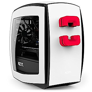 NZXT Puck - BA-PUCKR-B1 - Cable Management and Headset Mount - Compact Size - Silicone Construction - Powerful Magnet for Computer Case Mounting - Black