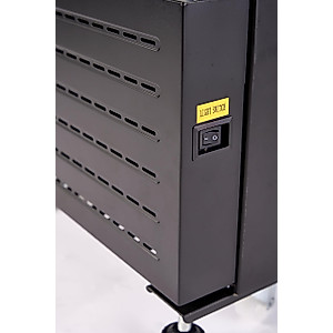 PremiumLevella Glass Door Display Refrigerator 10.0 cu ft Commercial Beverage Cooler Merchandiser With Sleek LED Light Strip