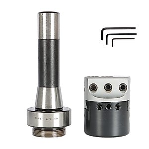 findmall 1Pc Boring Head Precision 1/2 Inch R8 Shank 7/16-20 UNF