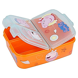 Stor |Multi Compartment Sandwich Box Peppa Pig Core