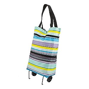ULTECHNOVO Suitcase Oxford Cloth Shopping Telescopic