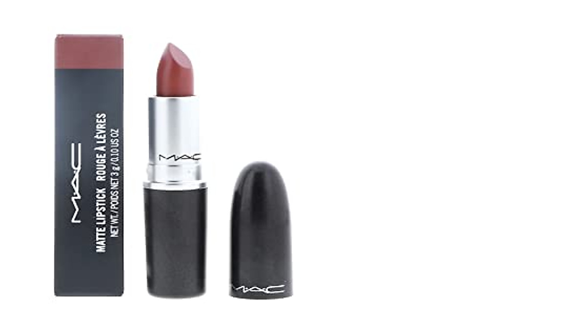 MAC Taupe Matte Lipstick - Elegant Brown Lip Color