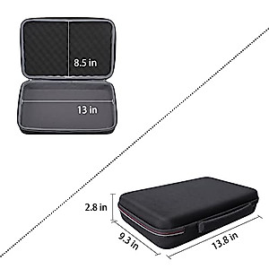 XANAD Hard Protective Case for Akai Professional MPK Mini MKII & MK3 & MPK Mini Play | 25-Key Ultra-Portable USB MIDI Drum Pad & Keyboard Controller