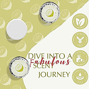 GoldenBauhinia Shower Steamers Aromatherapy - 16 Count Shower Bath Bombs for Women, Essential Oil Stress Relief and Relaxation Shower Tablets Gifts for Women and Men (Lemon)