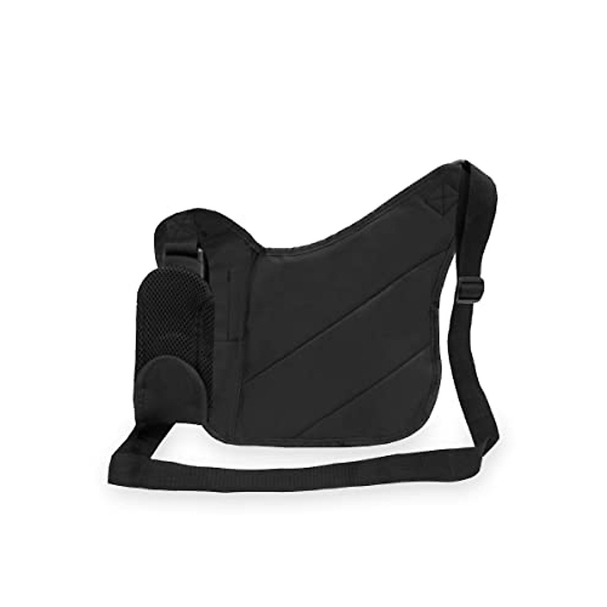 Everest Messenger Bag - Medium, Black, One Size
