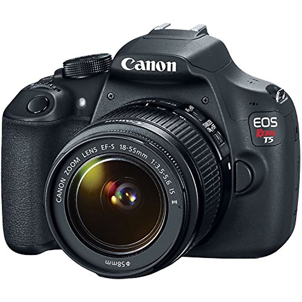 Canon EOS Rebel T5 EF-S 18-55mm is II Digital SLR Kit (Renewed)