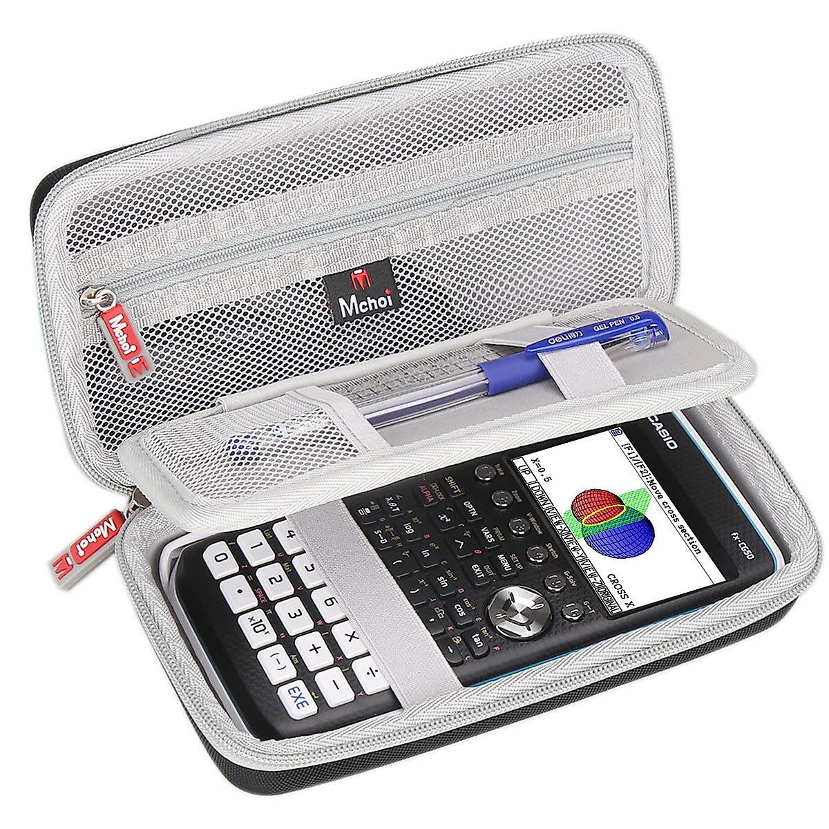 Mchoi Hard Carrying Travel Storage Case Suitable for CASIO PRIZM FX-CG50 / Casio fx-9750GIII Color Graphing Calculator, Case Only
