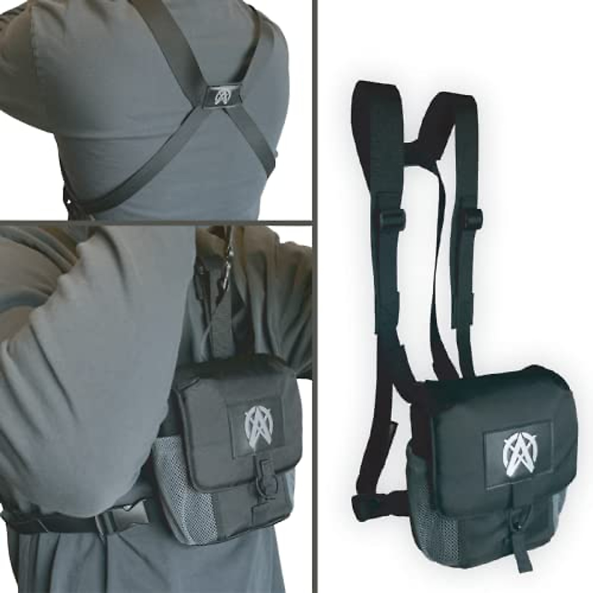 Astra Optix HBX1600B 10x42 1760 Yard Laser Rangefinder Binocular for Hunting, Shooting and Golf with Built-in Ballistics, Bright HD LCD, Fast 0.1s and Accurate +/1 yd. Ranging