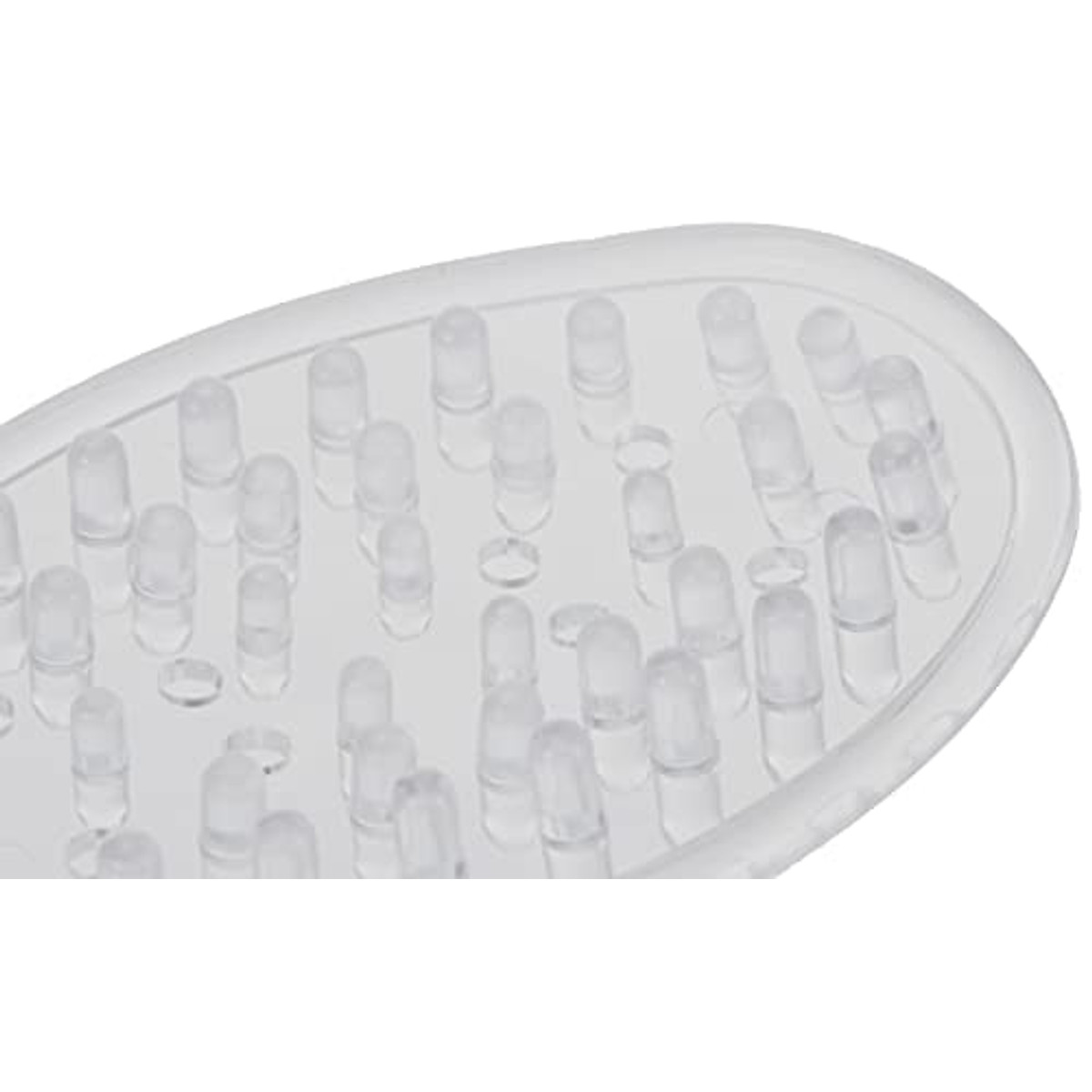 iDesign Plastic Soap Dish, Soap Saver, and Kitchen Sponge Holder - Set of 3, 0.75” x 3.25” x 4.75”, Clear