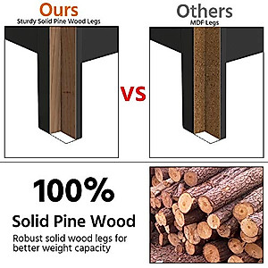 Yaheetech Modern Living Room 3 Pieces Table Sets, Lift Top Coffee Table and End Table Sets for Home and Office, Easy Assembly Accent Furniture with Hidden Compartment and Open Storage Shelf, Black