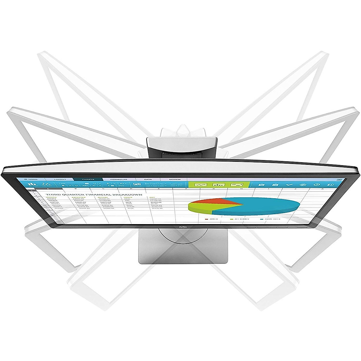 HP EliteDisplay E222 21.5-inch Monitor computer monitor (Renewed)