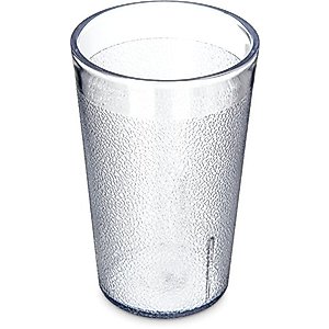 Carlisle FoodService Products Plastic Tumbler 9.5 Ounces Clear (Pack of 24)