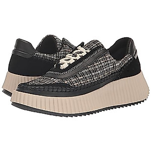 Dolce Vita Women's DOLEN Sneaker, Black Multi Woven, 7.5