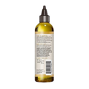 Carol’s Daughter Goddess Strength 7 Oil Blend Scalp & Hair Treatment Oil to Strengthen & Lengthen Curls – with Castor Oil, Olive Oil, Jojoba Oil - For Wavy, Curly, Coily, Natural Hair, 4.2 fl oz