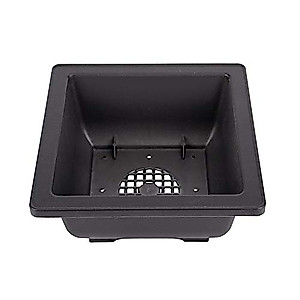 ZOENHOU 20 PCS 4.7 Inch Bonsai Training Pots, Square Plastic Bonsai Training Pots with Deep Humidity Trays, Bonsai Plants Growing Pot for Garden, Yard, Office, Living Room, Balcony