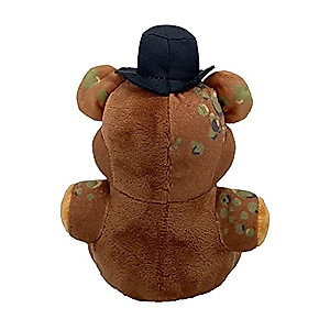 Twisted Freddy Plush Toy,Five Nights at Freddy's plushies, FNAF All Character Stuffed Animal Doll Children's Gift Collection,8”